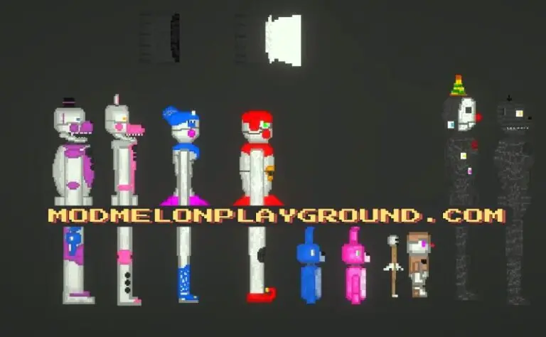 fnaf for Melon Playground Download: Melon Playground Mods