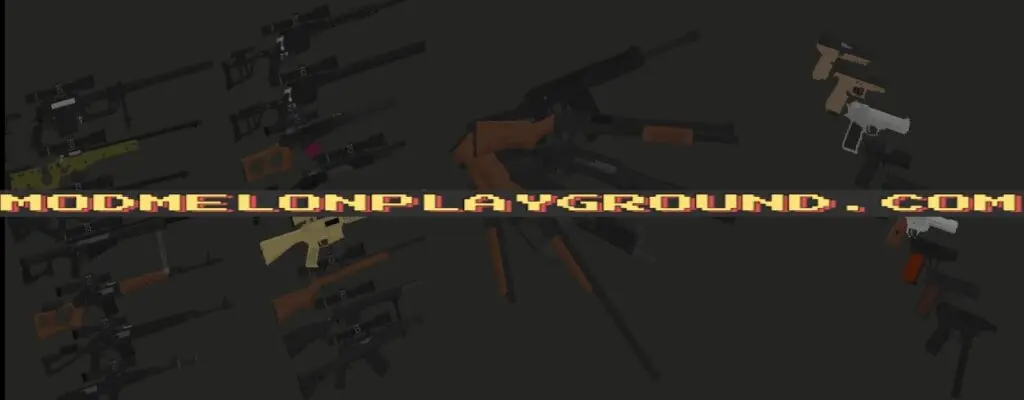 Melon Playground Mods: Huge Weapon Pack