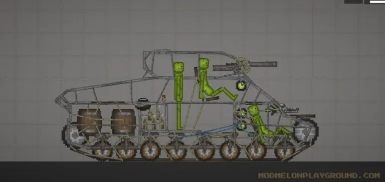 M4 Sherman Tank : Melon Playground Mods