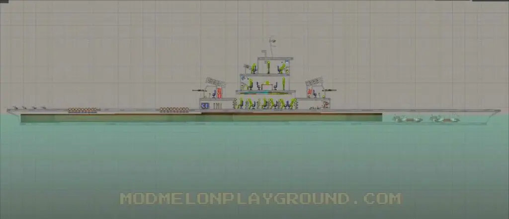 Melon Playground Mods: Massive Warship