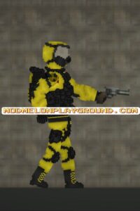 Melon Playground Mods: NPC In A Hazmat Suit