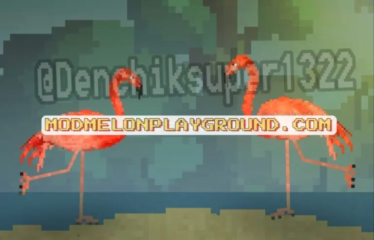 Melon Playground Mods: Pink Flamingo