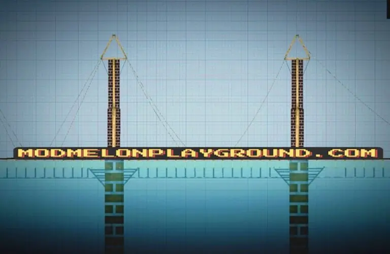 Melon Playground Mods: Really Huge Bridge For Melon Playground