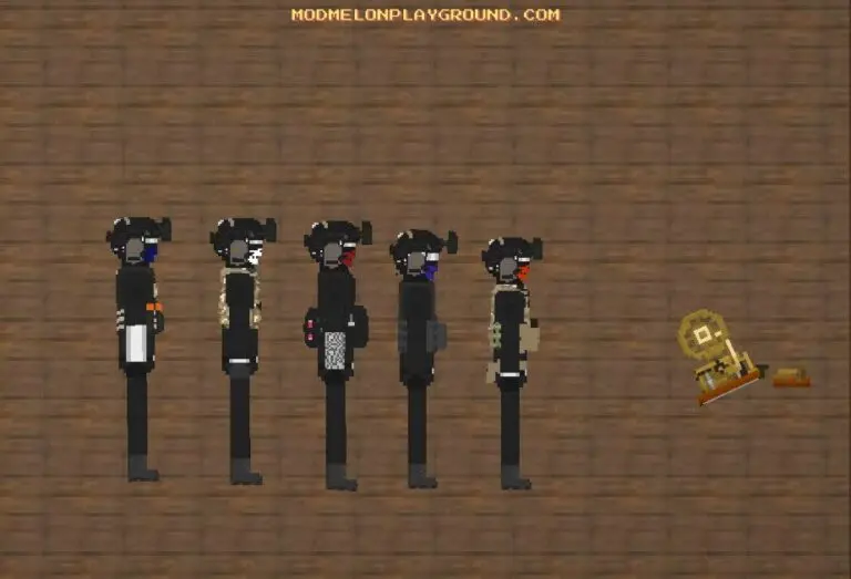 Melon Playground Mods: SCP ISD Characters