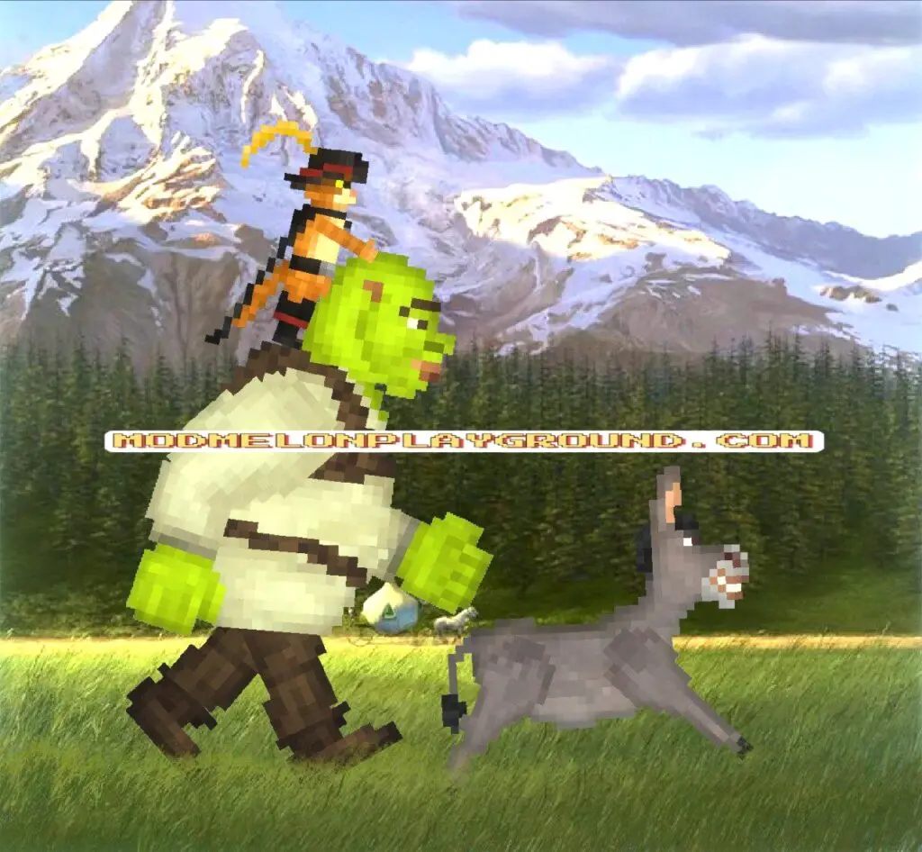 Melon Playground Mods: Shrek For Melon Playground