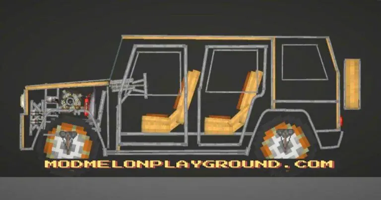 Melon Playground Mods: SUV Mercedes-Benz