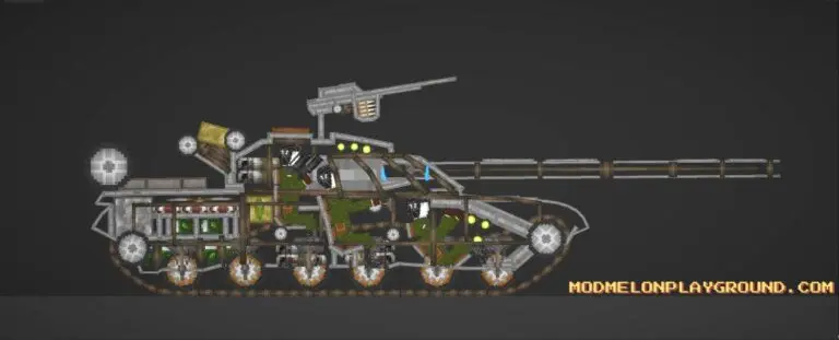 Melon Playground Mods: T-64 Tank For Melon Playground