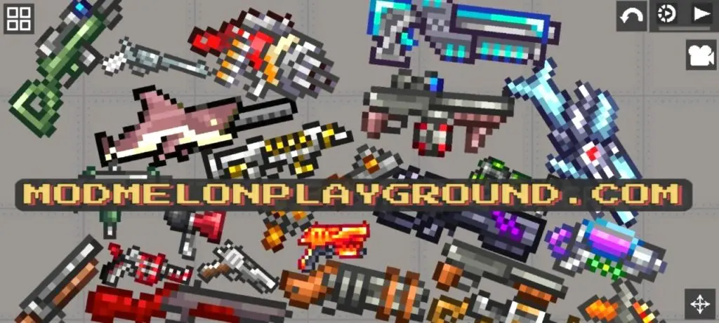 Melon Playground Mods: Terraria All Weapons Mod